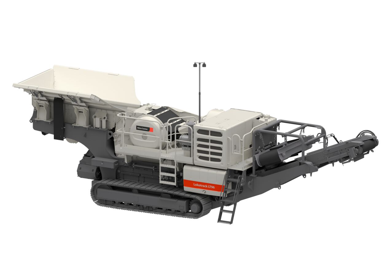 Lokotrack® LT96™移动式颚式破碎站 - Metso